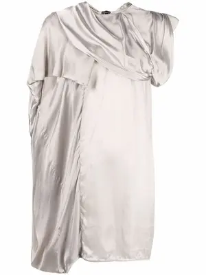 Rick Owens Cornetto Satin-finish Tunic Neutrals