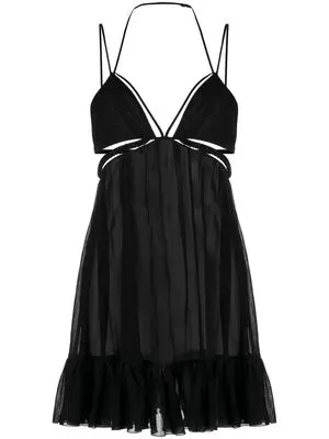 NENSI DOJAKA Cut-out Strappy Mini Dress