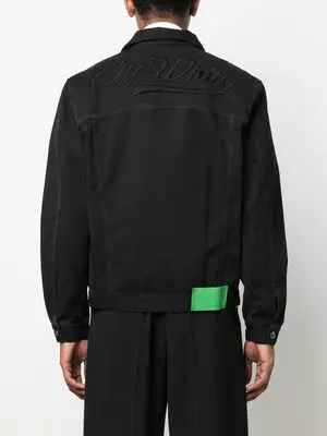 Off-White Long-sleeve Denim Jacket