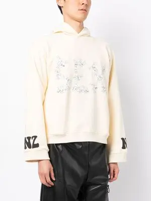 Natasha Zinko Bunny-print Hoodie