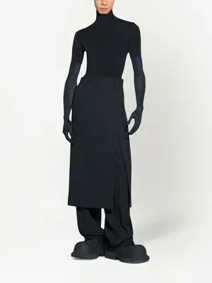 Balenciaga Slit Tailored Skirt