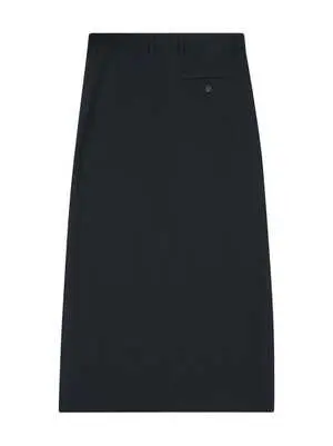 Balenciaga Slit Tailored Skirt