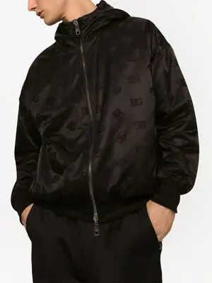 Dolce & Gabbana Logo-tag Reversible Hooded Jacket