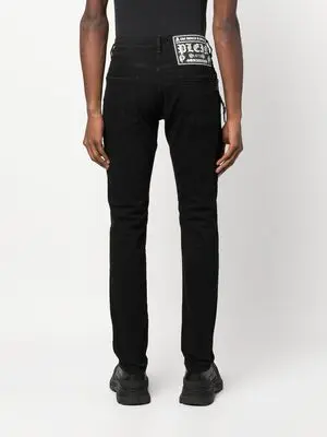 Philipp Plein Ripped Slim-cut Jeans