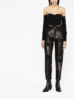 Philipp Plein Sequin-embellished Jeans