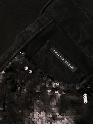 Philipp Plein Sequin-embellished Jeans