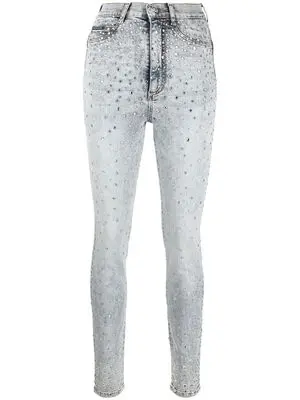 Philipp Plein Light Wash Jeans For Women