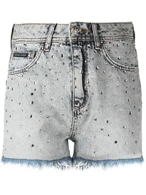 Philipp Plein Embellished Shorts For Women