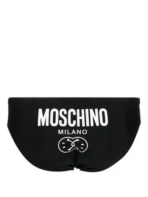 Moschino Logo-print Swim Trunks