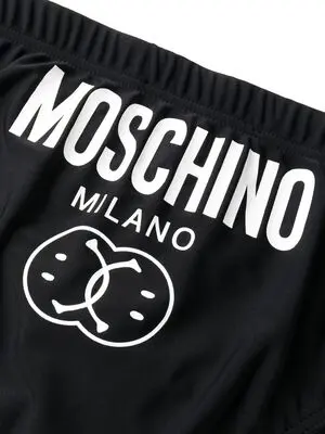 Moschino Logo-print Swim Trunks