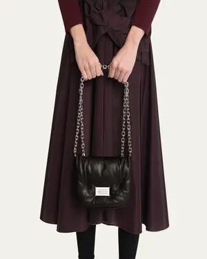 MAISON MARGIELA Glam Slam Small Flap Top-handle Bag