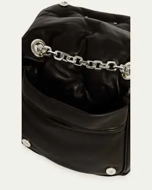 MAISON MARGIELA Glam Slam Small Flap Top-handle Bag