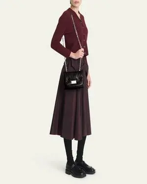 MAISON MARGIELA Glam Slam Small Flap Top-handle Bag