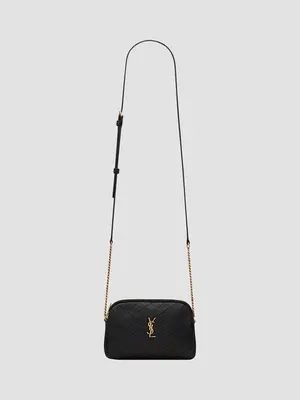 Saint Laurent Saint Laurent Gaby Zipped Pouch Nero