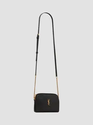Saint Laurent Gaby Zipped Pouch - Nero