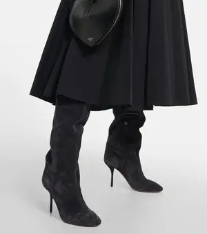 Alaïa Over The Knee Suede Boots