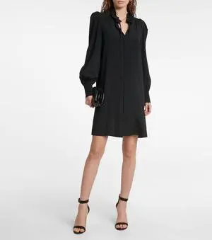 Dorothee Schumacher Tie-neck Minidress