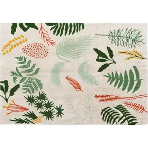 LORENA CANALS Botanic Plants Washable Cotton Rug