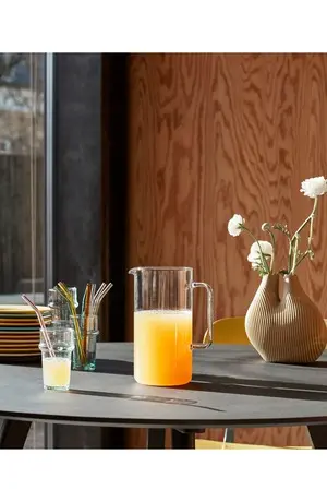 HAY Sip 6-pack Reusable Glass Cocktail Straws
