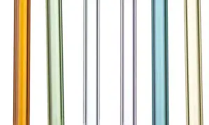 HAY Sip 6-pack Reusable Glass Cocktail Straws