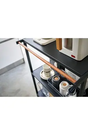 YAMAZAKI Tower 3-tier Storage Rack - Black