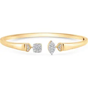 Sara Weinstock Unity Reverie Diamond Bangle - Yellow Gold