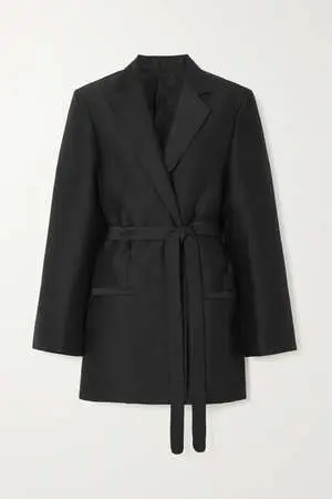 TOTEME Belted Cady Blazer