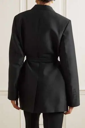 TOTEME Belted Cady Blazer