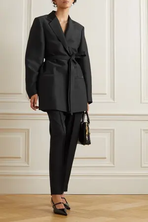 TOTEME Belted Cady Blazer