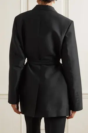 TOTEME Belted Cady Blazer