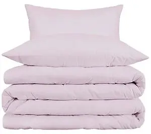 SUPERIOR Solid Cotton-blend Duvet Cover, King/c Alifornia King