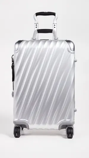 Tumi 19 Degree Aluminum International Carry-on Luggage - Silver