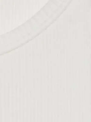 Gucci Logo-patch Ribbed Cotton Tank Top