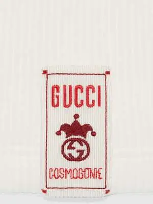 Gucci Logo-patch Ribbed Cotton Tank Top