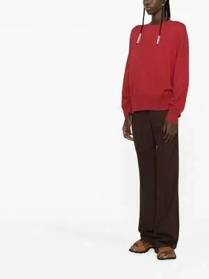 Loulou De Saison Anaa Cashmere Jumper - Red