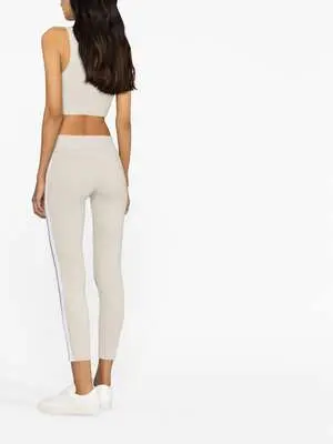 Palm Angels Logo-print Cropped Leggings