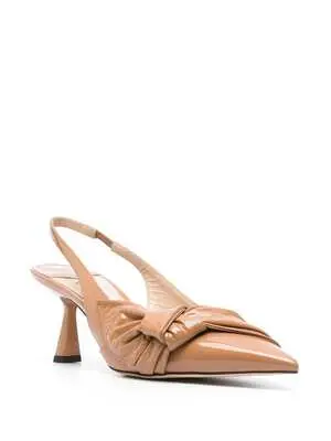 JIMMY CHOO Elinor 7mm Slingback Pumps