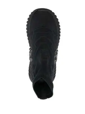 Philipp Plein Runner Slip-on Sneakers - Black