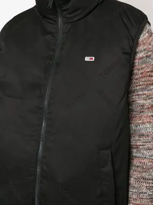 Tommy Hilfiger Logo-print High Neck Gilet