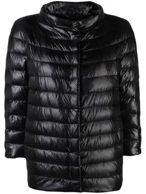 Herno Mock-neck Puffer Jacket - Black