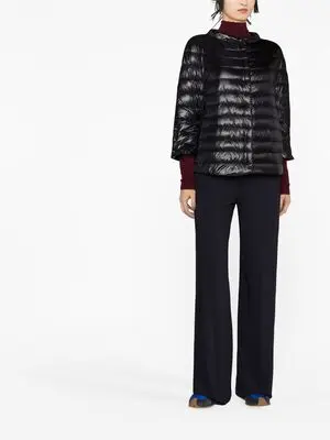 Herno Mock-neck Puffer Jacket - Black