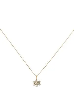 SYDNEY EVAN 14kt Yellow Diamond Evil Eye Necklace - Gold