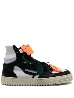 Off-white Color Blocked Sneakers For Women