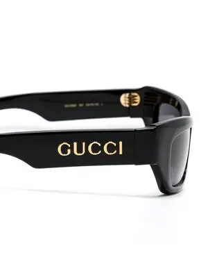 Gucci Rectangle-frame Sunglasses