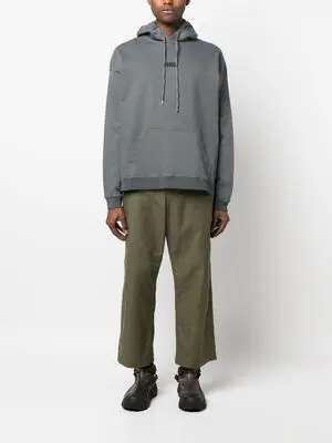 Dsquared2 Embroidered Logo Hoodie - Grey