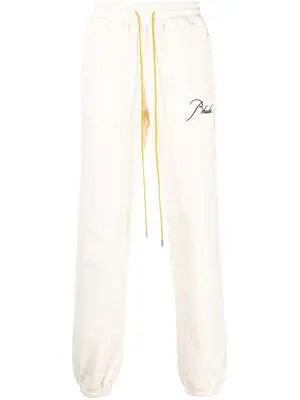 Rhude Logo-embroidered Drawstring Track Pants