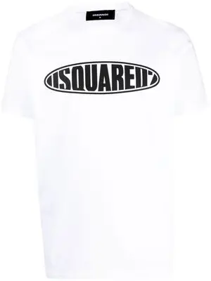 Dsquared2 Logo-print Short-sleeve T-shirt - White