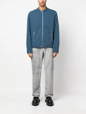 DIESEL® J-glory-nw Cotton Biker Jacket - Blue