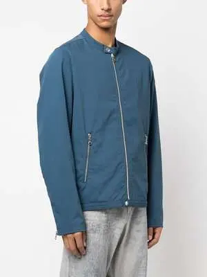 DIESEL® J-glory-nw Cotton Biker Jacket - Blue