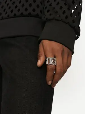 Dolce & Gabbana Logo Band Ring